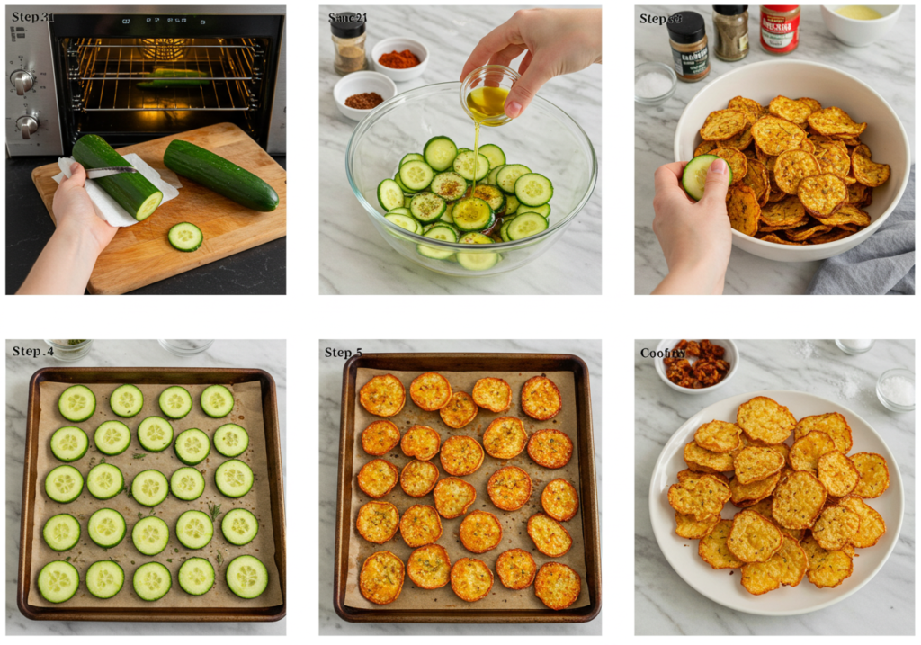 Spicy Dill Pickle Chips:How to Bake it in 5 Easy Steps